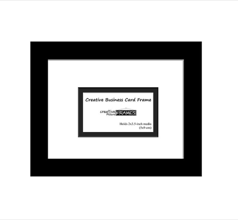 1-10 Business Card Display Frames - Hold 1 to 10 Business Cards - Etsy