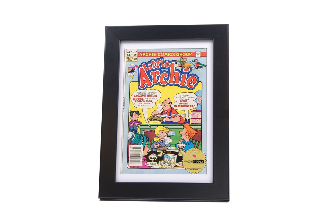 Comic Book Frame With Mat Display Your Vintage Comic Book - Etsy