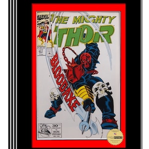Comic Book Frame With Mat - Display Your Vintage Comic Book Art With ...