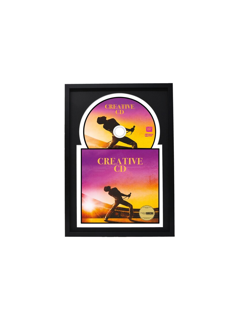 8 X 12 CD Jukebox Music Frame Double Matting - Etsy