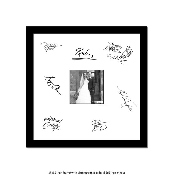 Signature Frame - Etsy