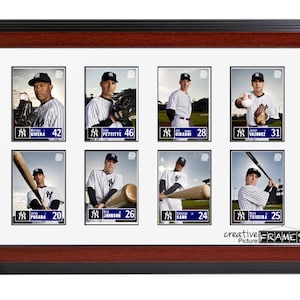 Eight Baseball Card Frame - Perfect for Collectors, Home, Office ...
