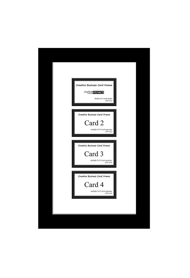 1-10 Business Card Display Frames - Hold 1 to 10 Business Cards - Etsy
