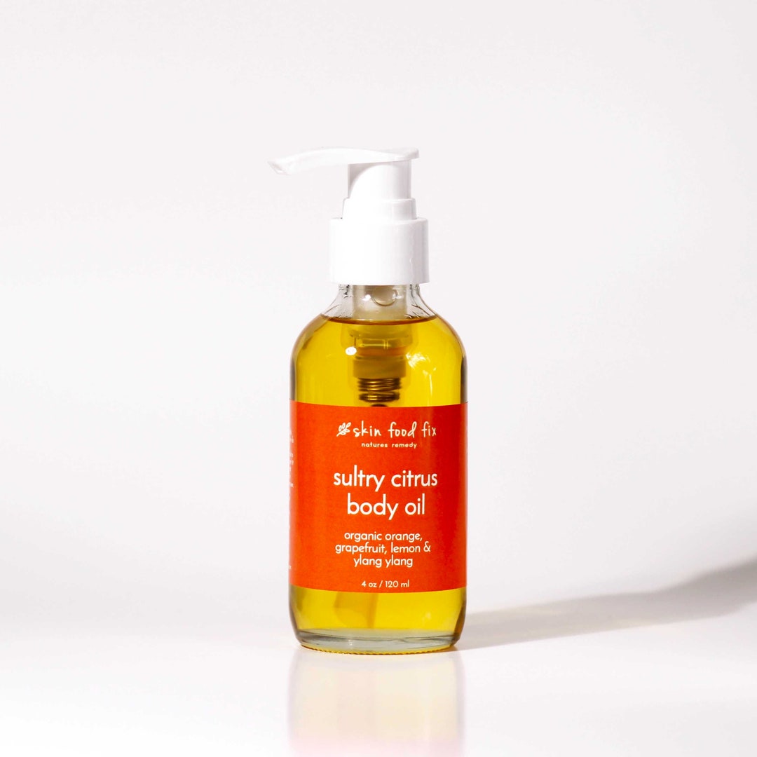 Citrus Body Oil Ylang-ylang Aphrodisiac Orange Oil Vegan - Etsy