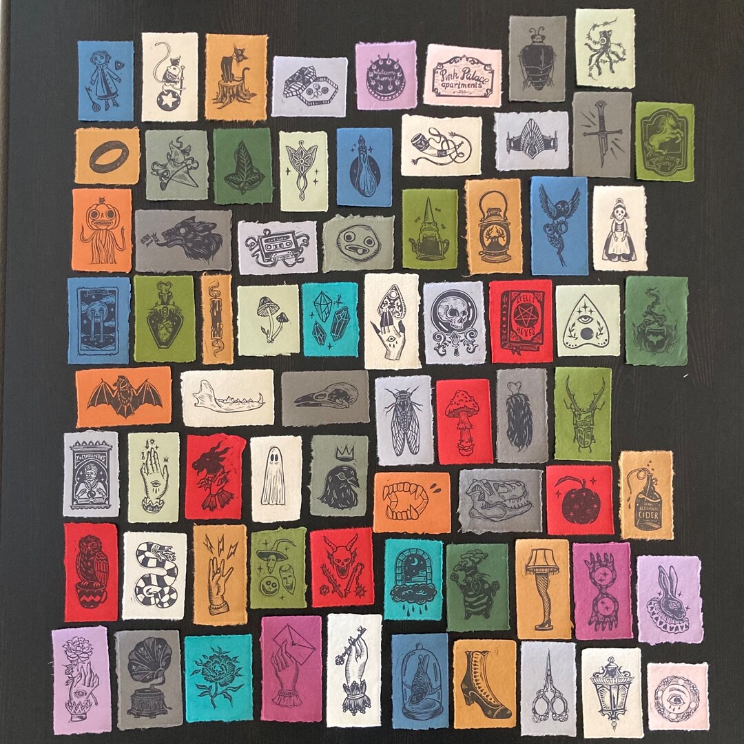 MINI PRINT Made to Order Handmade Linocut Print - Etsy