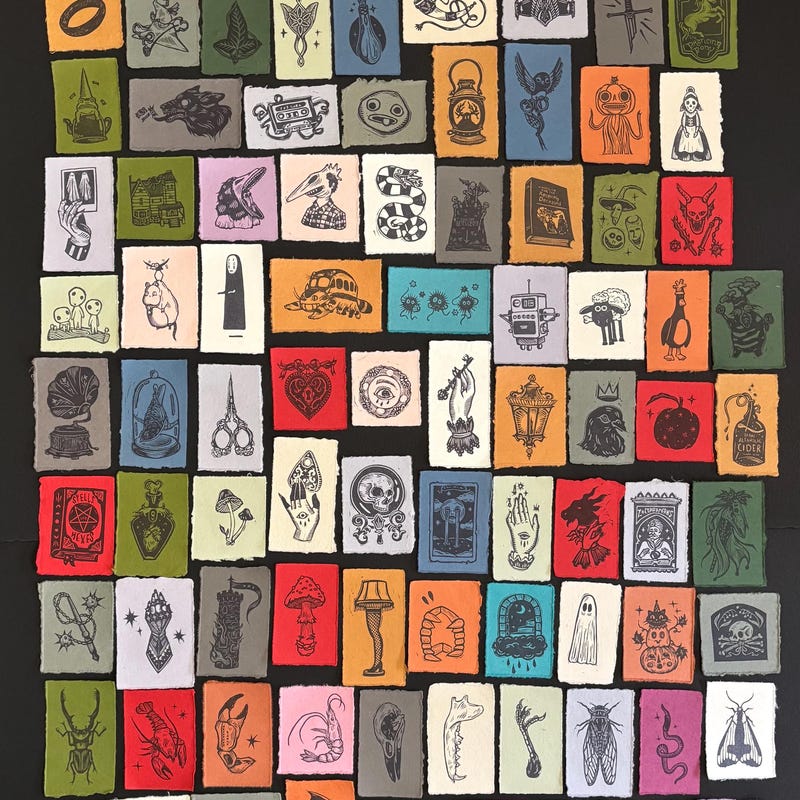 Goth Art Prints Handmade - Etsy