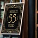 Cheers to 55 Years Printable Sign, Poster, Print. 55 Year Anniversary ...