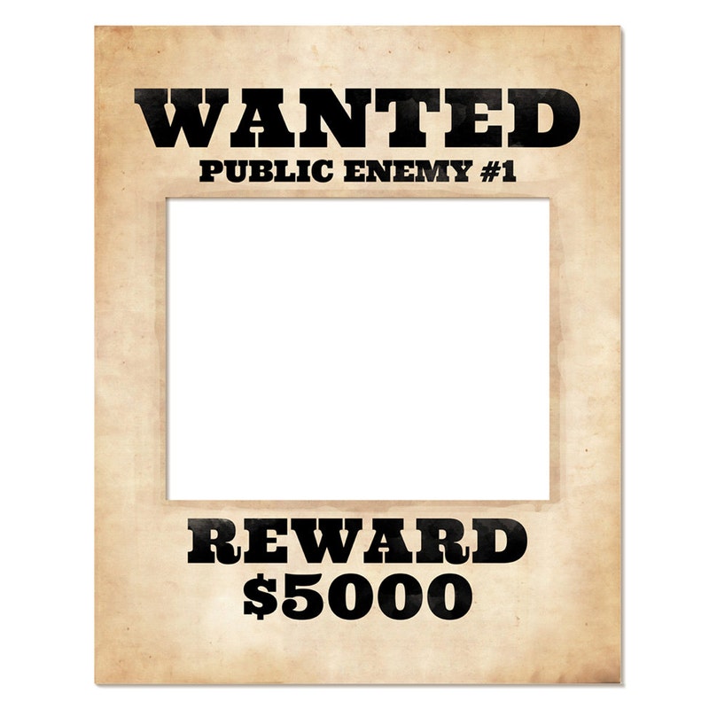 Wanted Sign - Etsy