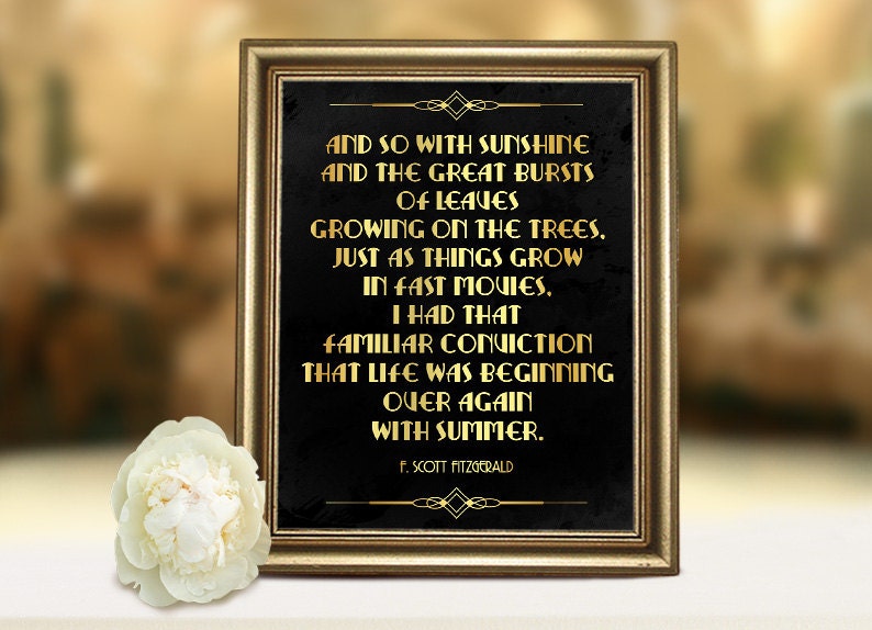 Great Gatsby Party Quotes