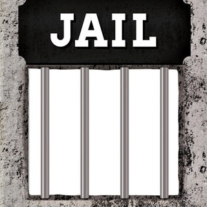 Photo Booth Props. Printable Wanted Poster With JAIL Sign. Prohibition ...