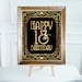 Happy 18th Birthday Sign, Printable Birthday Poster. Eighteen Birthday ...