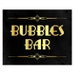 Bubbles Bar Sign Printable JPEG. Bar Decorations. Champagne Sign. Great ...