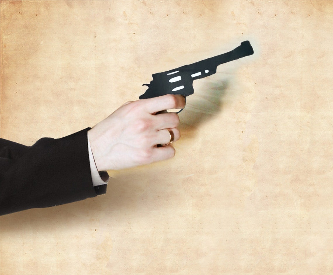 Gangster Photo Booth Props Printable. Mafia Photo Booth Prop Guns ...