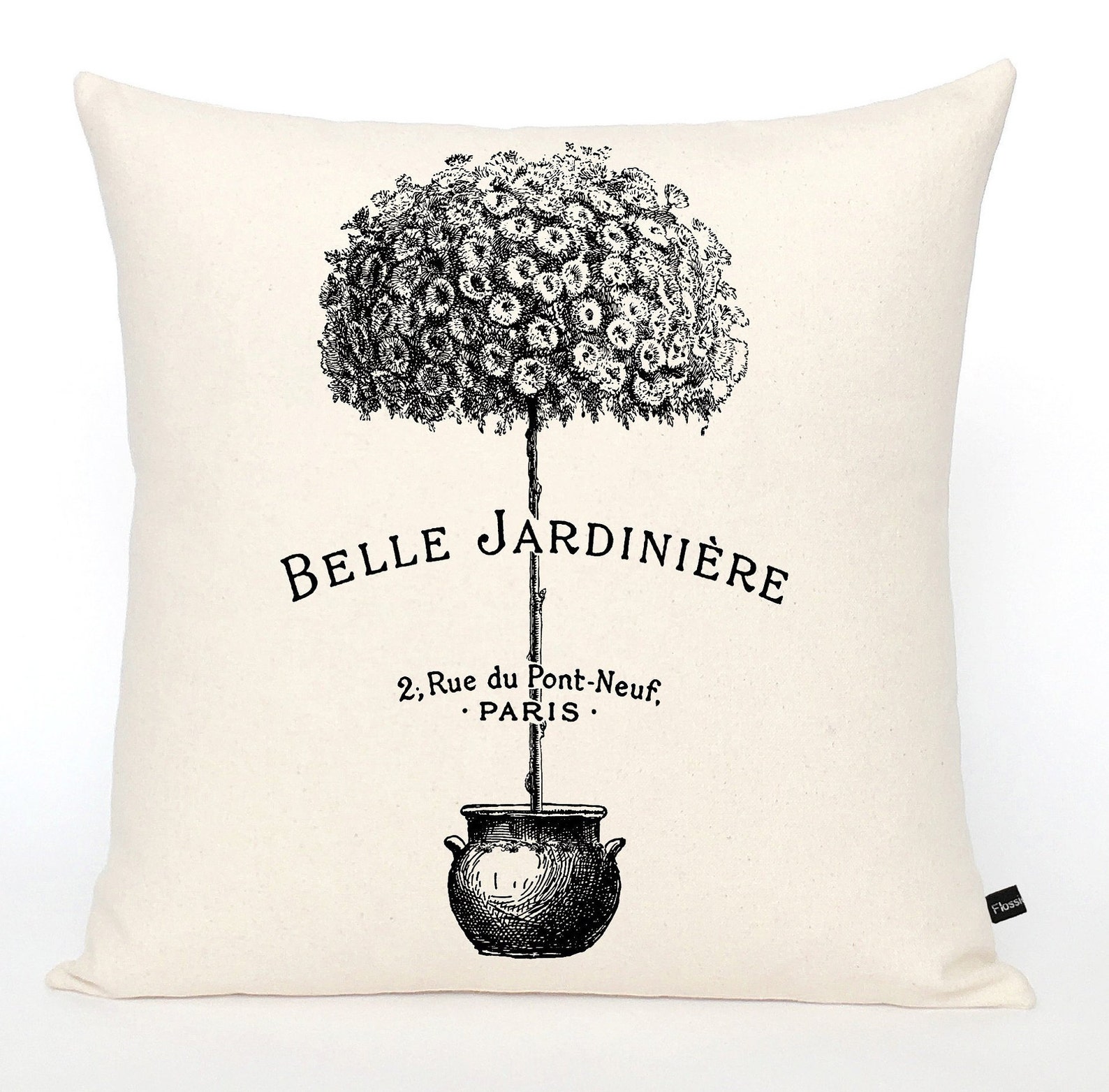 French Topiary Pillow Cover Belle Jardiniere Topiary Pillow - Etsy