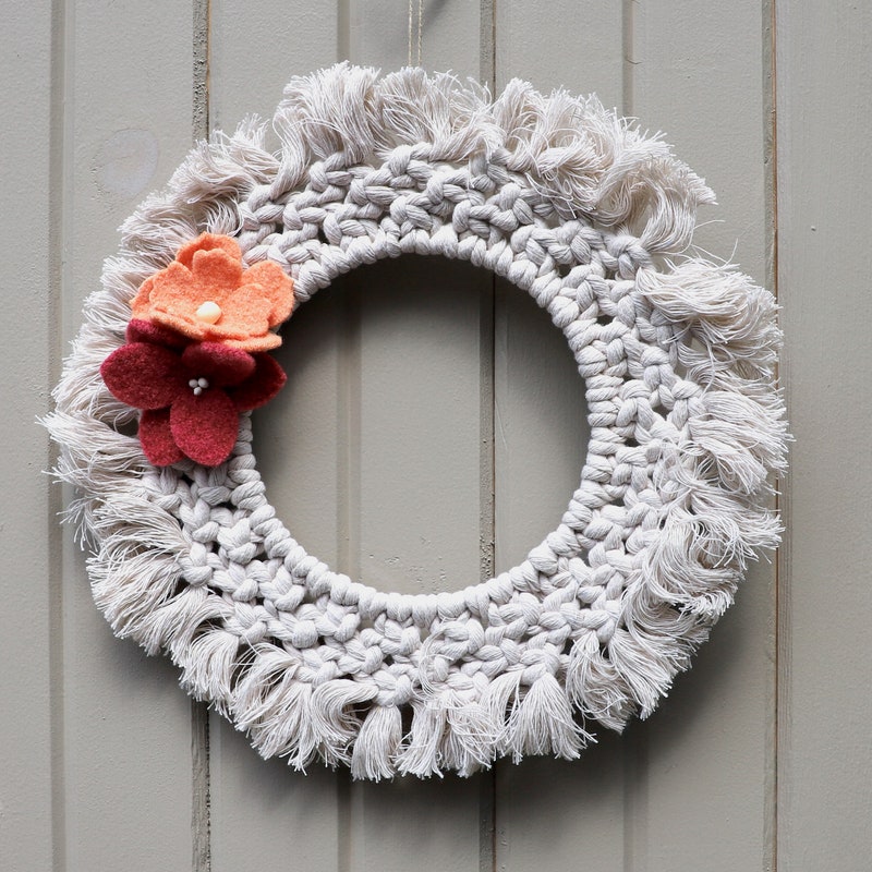 Macrame Wreath - Etsy