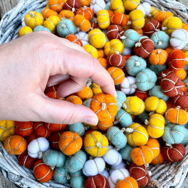 Wool Pumpkin - Etsy