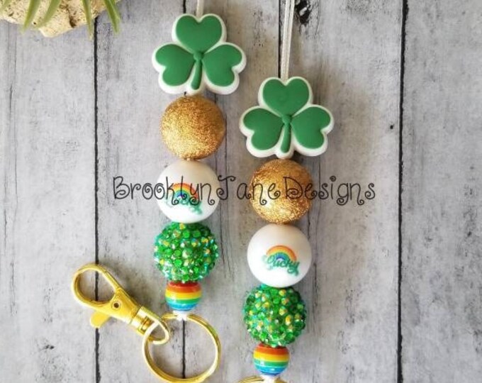 St Patrick's Day Lanyard, Teacher Lanyard, Lanyard, Teacher Gift, Badge ...