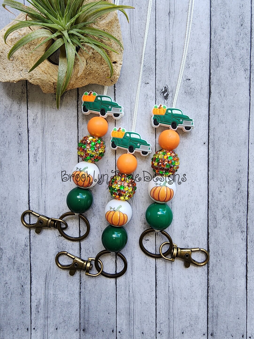 Pumpkin Truck Fall Lanyard, Pumpkin,teacher Lanyard, Lanyard, Teacher ...