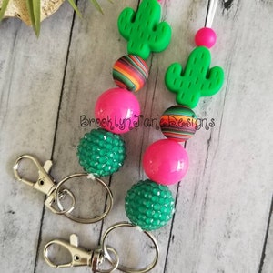 Cactus Lanyard Teacher Lanyard Lanyard Teacher Gift ID - Etsy
