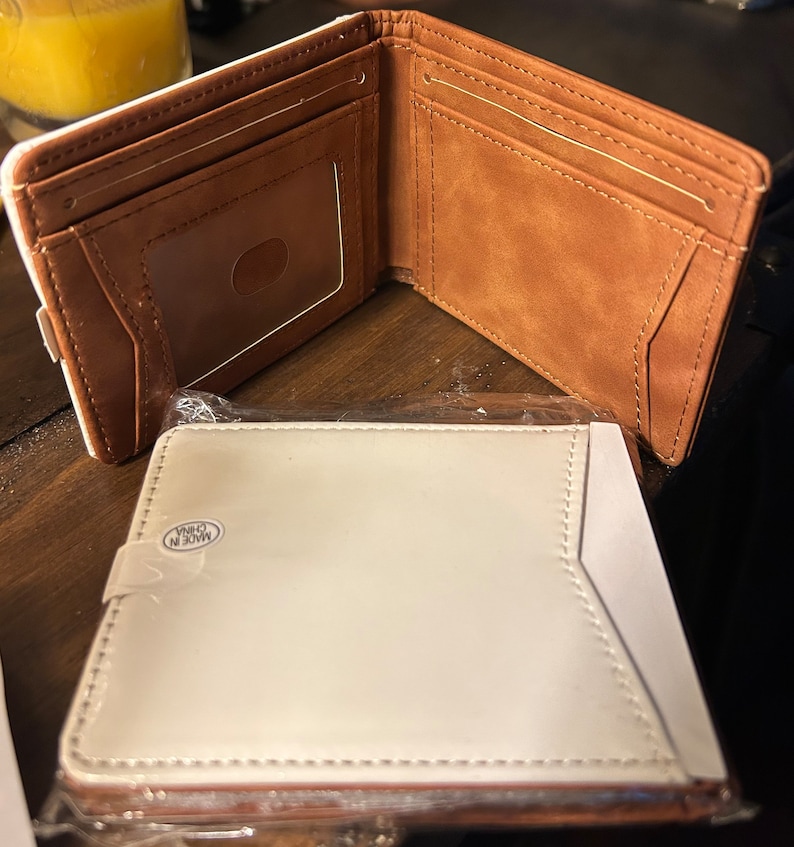 Men’s Sublimation Bifold Wallet - Etsy