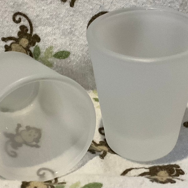 Frosted Glasses - Etsy
