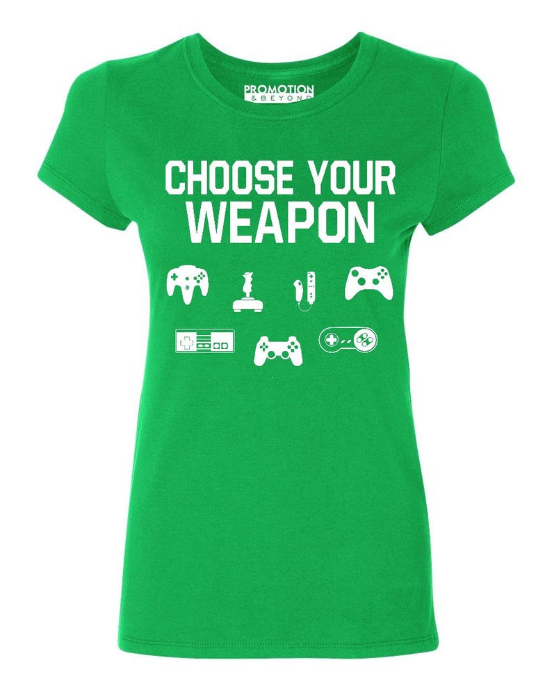Choose Your Weapon - Game Controller - Women's T-shirt - Etsy