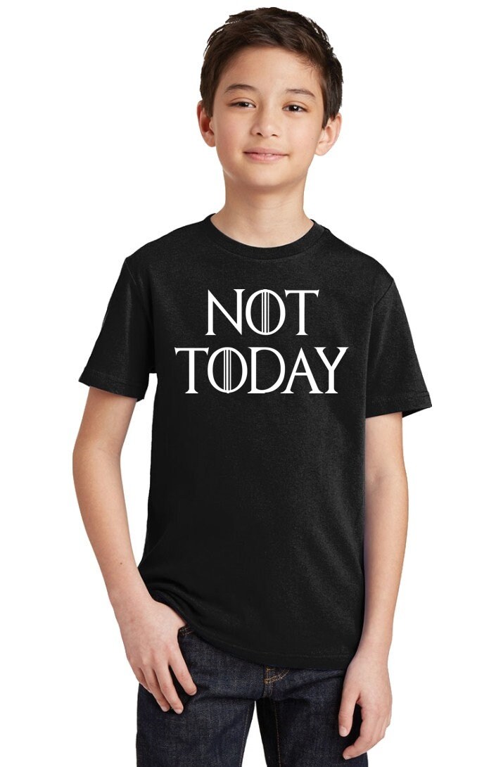Not Today God of Death Funny Novelty Youth T-shirt - Etsy