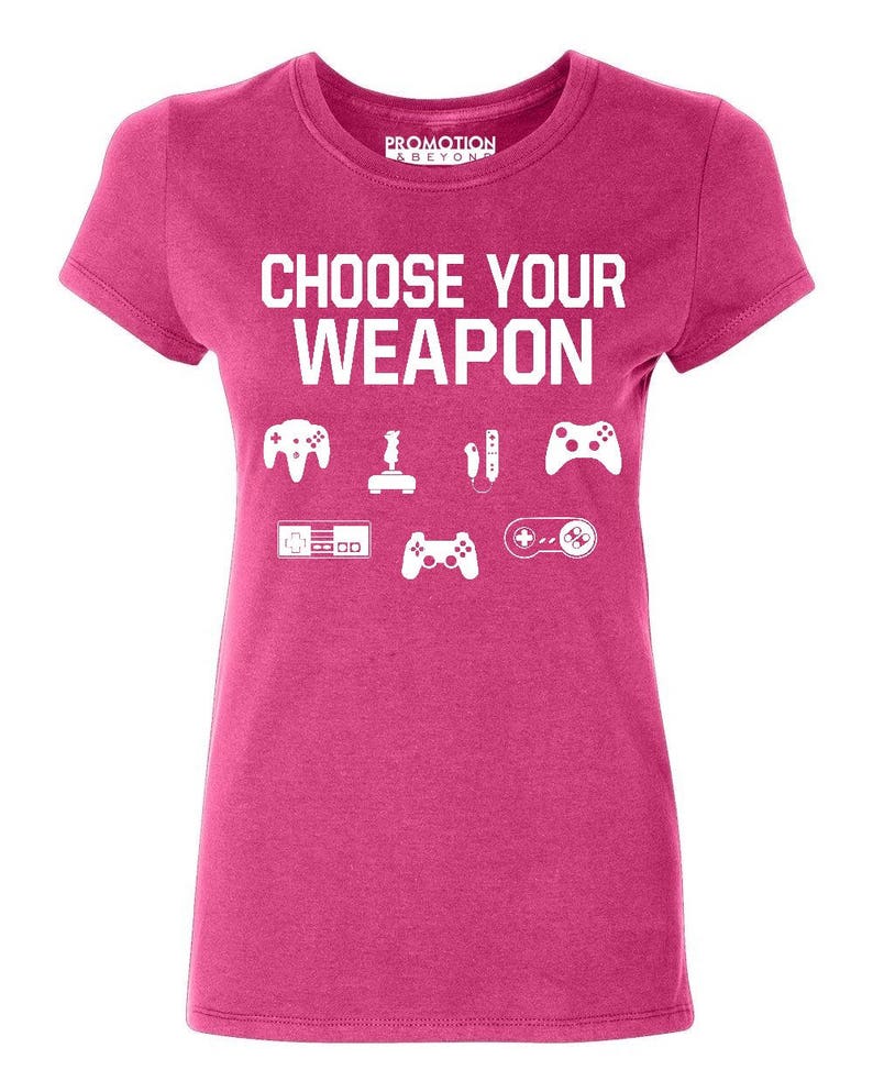 Choose Your Weapon Game Controller Women's T-shirt - Etsy