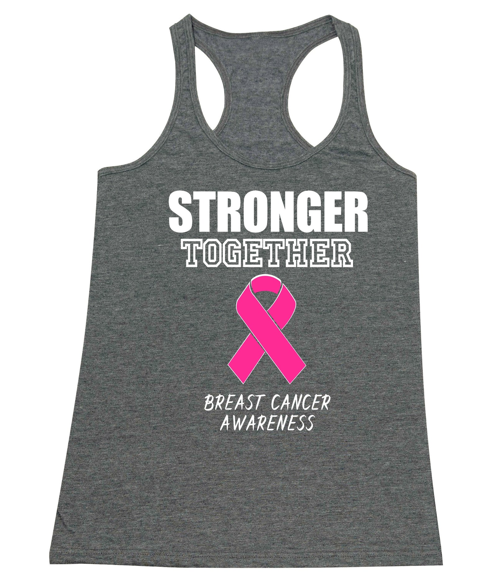 Stronger Together Pink Ribbon Breast Cancer Awareness | Etsy