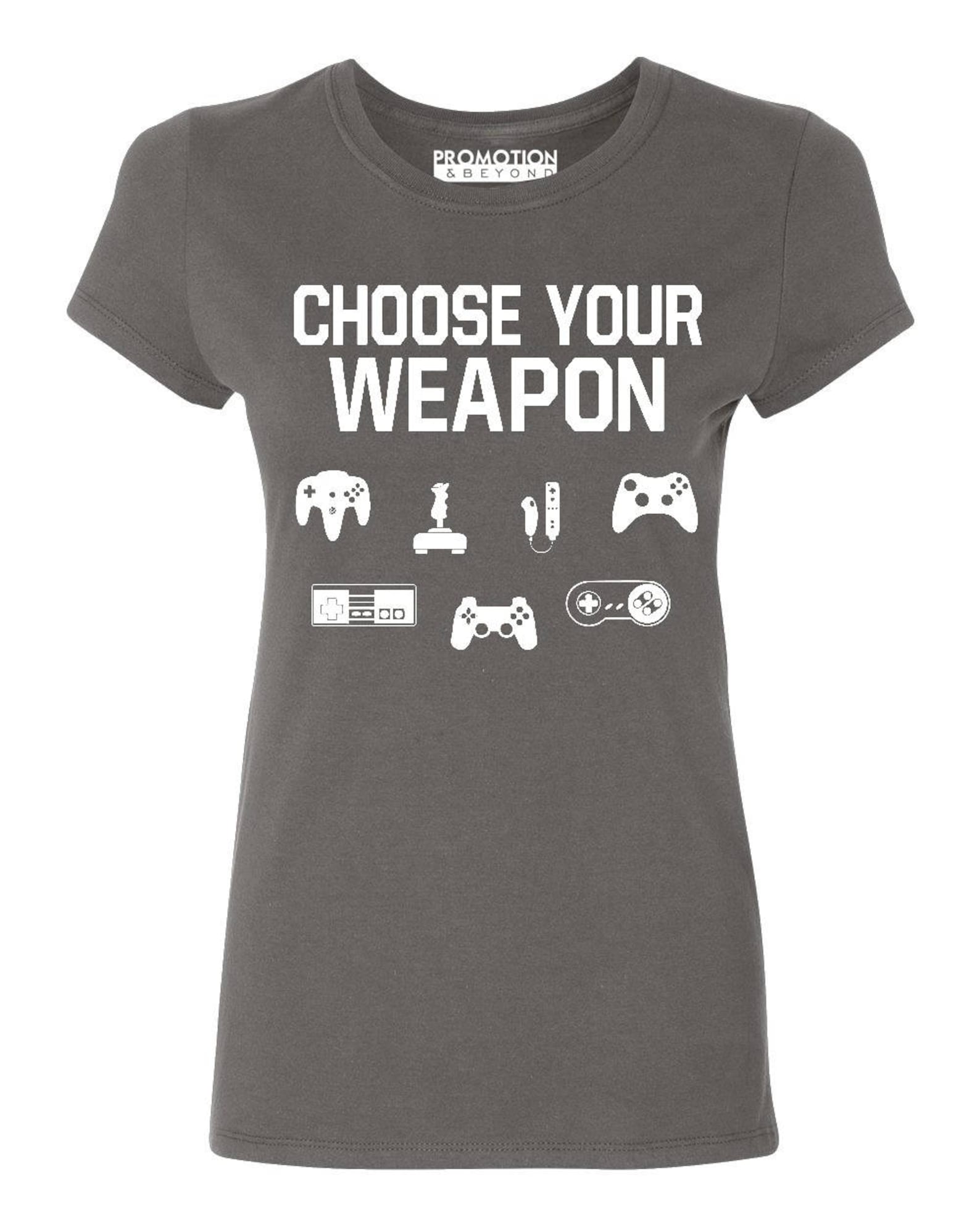 Choose Your Weapon Game Controller Women's T-shirt | Etsy