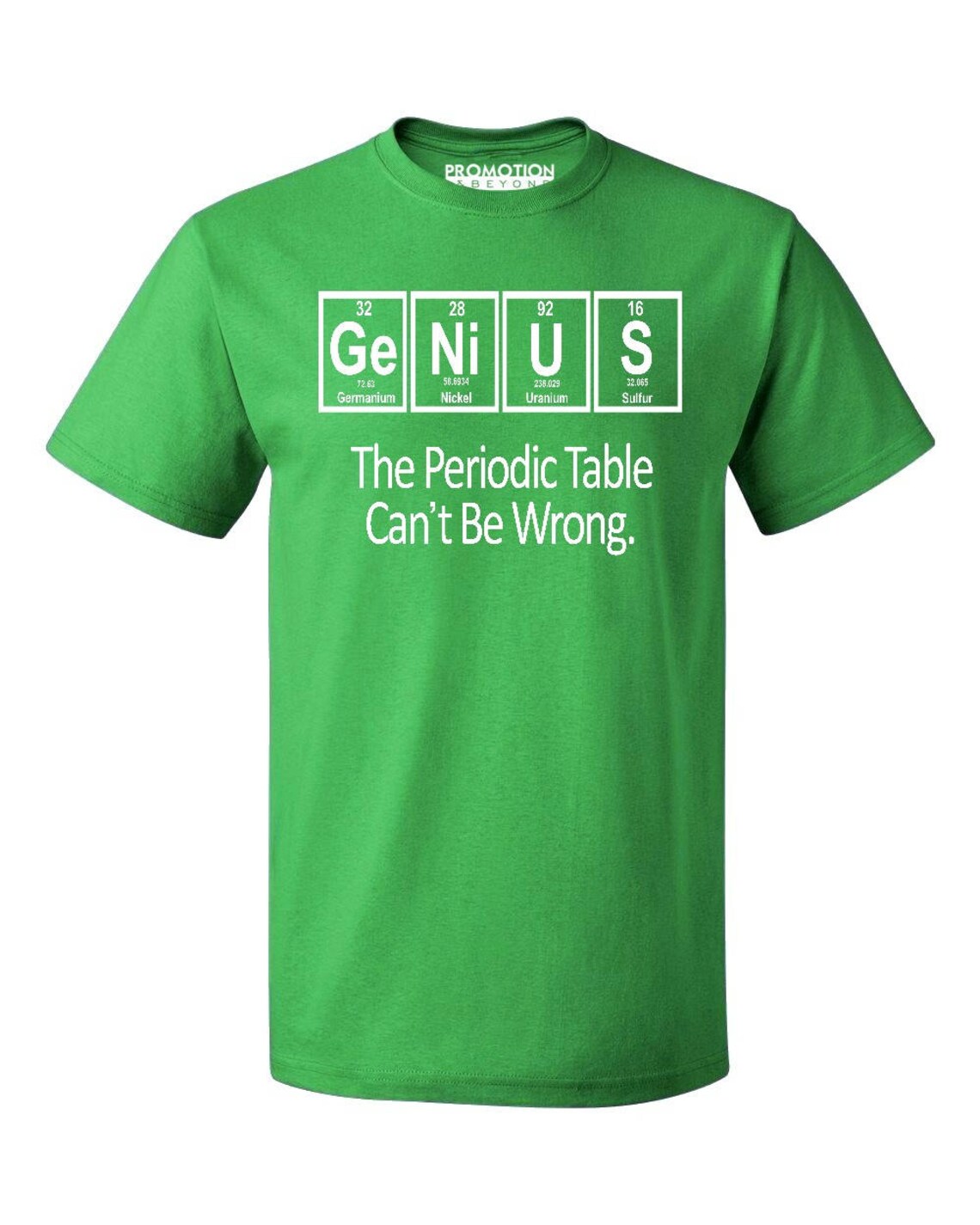 Periodic Table Elements Genius - Men's T-shirt - Etsy