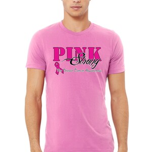 Pink Strong Men's T-shirt (breast Cancer Awareness) | Real Men Wear ...