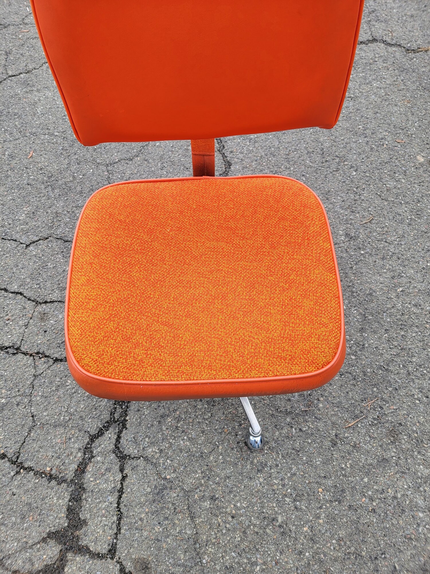 Vintage MCM Canada Faultless Doerner orange - Etsy