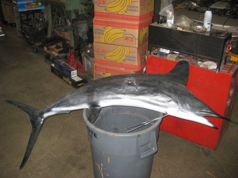 Vintage 81" Half Mount Blue Marlin Wall Hang / Fish Décor - Etsy