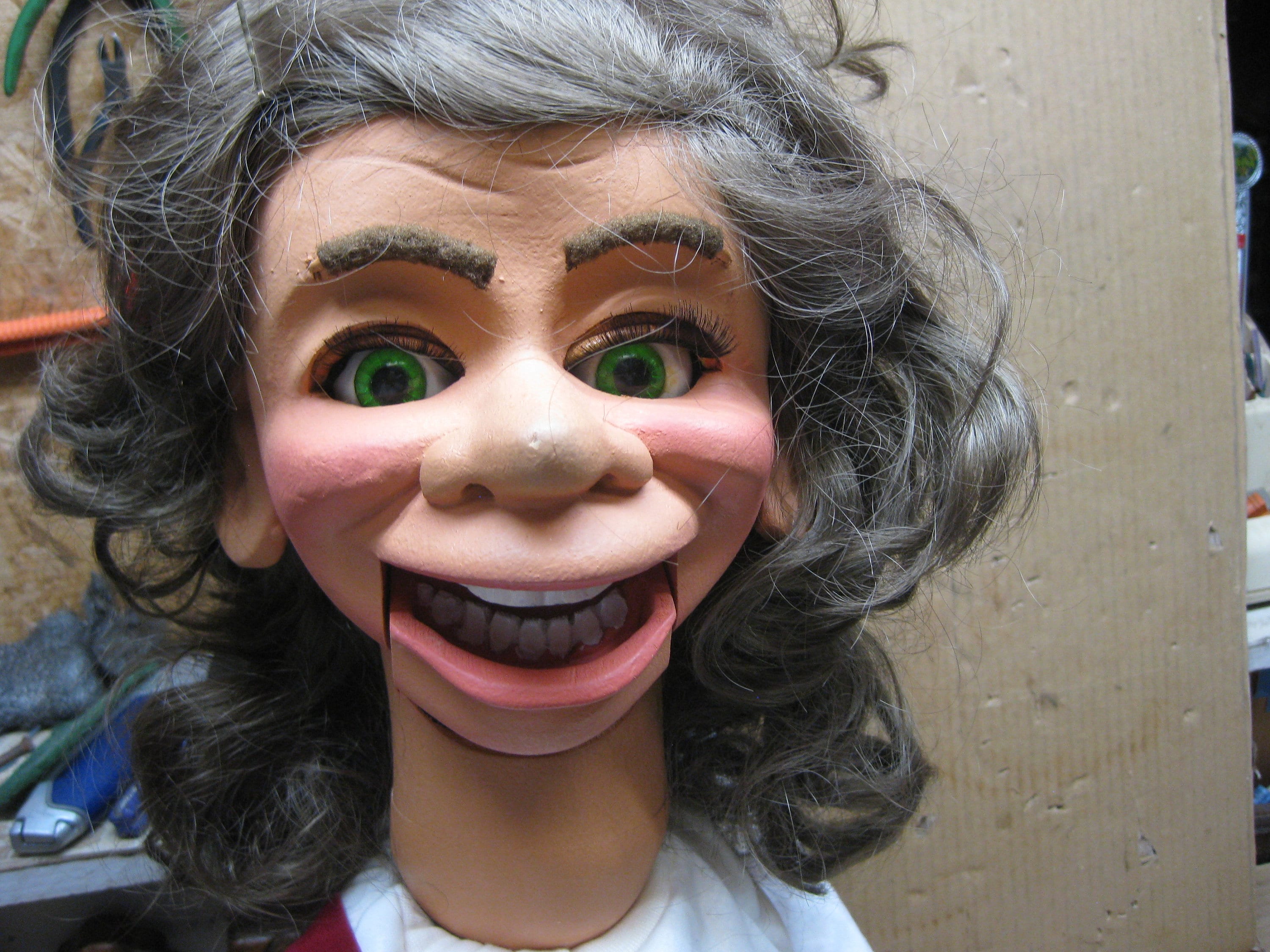 Vintage Maher 38 Female Ventriloquist Dummy Doll W/ Travel Case - Etsy