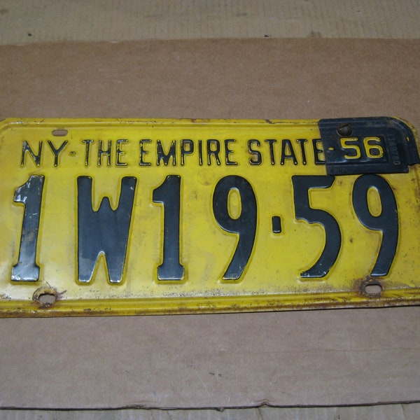 1955 License Plates - Etsy