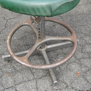 Vintage Mid Century Modern Industrial Work Chair - Cramer Air-flow ...