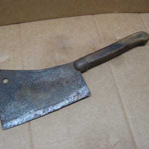 Vintage 1890's - 1920's Nichols Bros. Greenfield Mass. #8 Butcher's ...