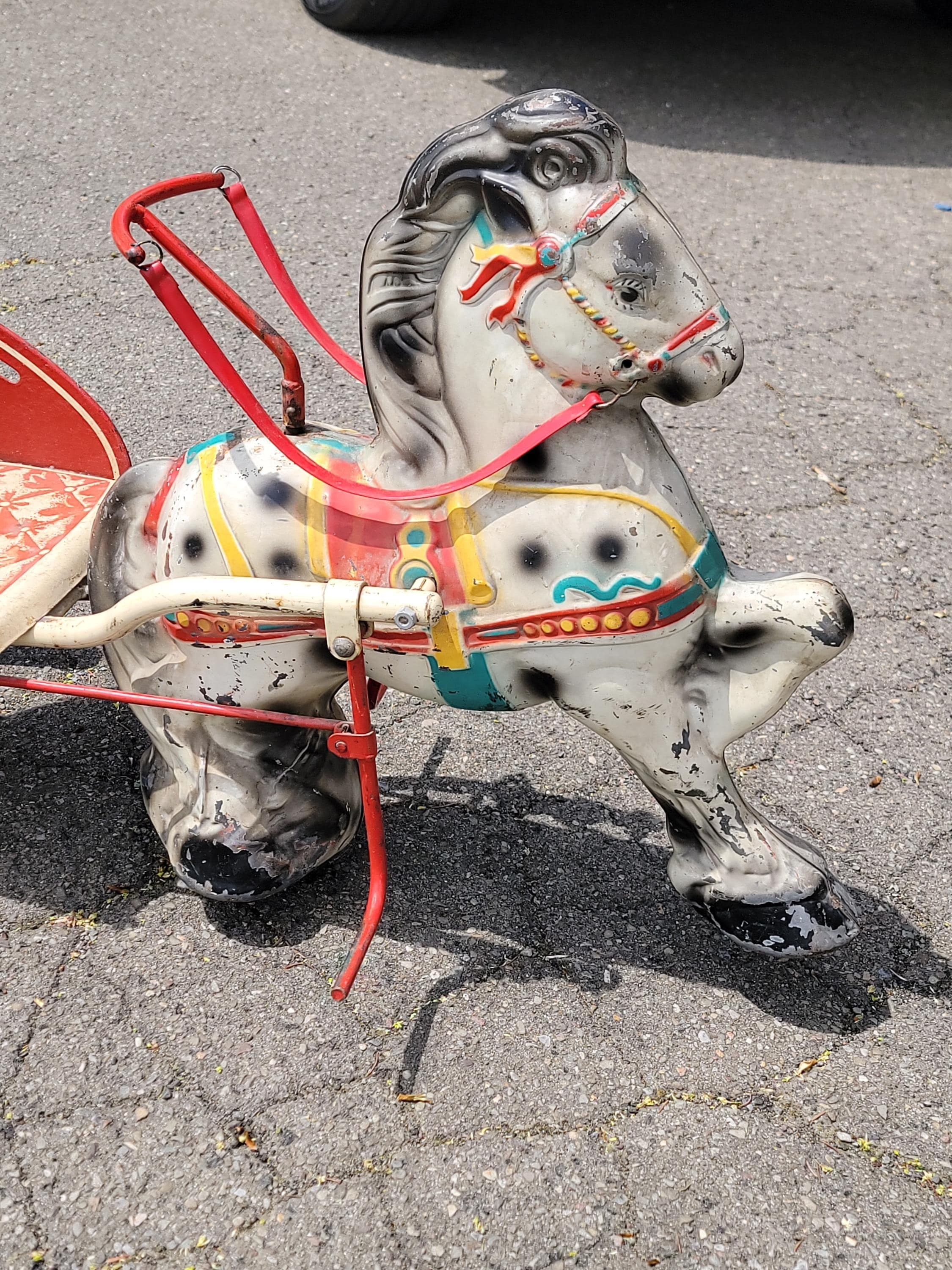 Vintage 1950's D. Sebel & Company (england) Pressed Steel MOBO Bronco ...