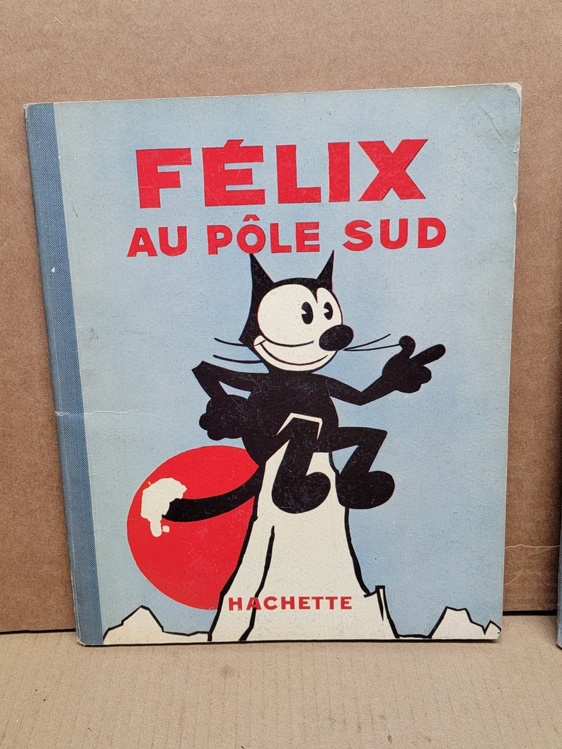 Vintage 1st Edition Felix the Cat Cartoon Books French - Etsy