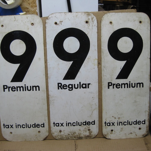 Gas Station Numbers - Etsy