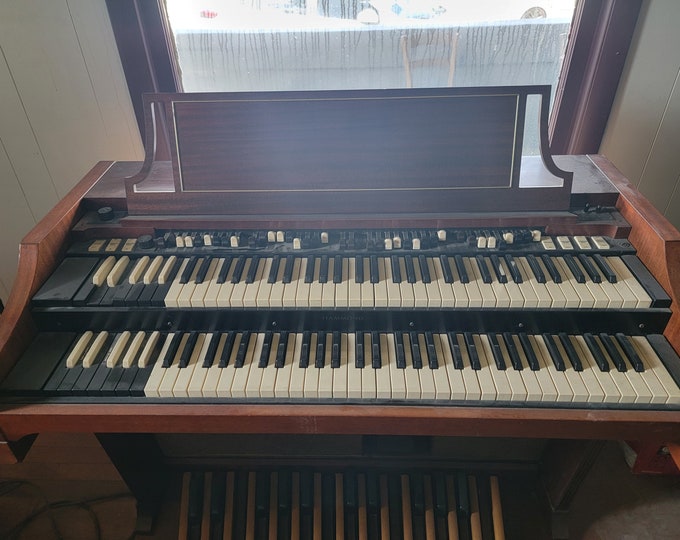 Vintage Working Hammond A-100 Organ - S/N 31258 Circa. 1962-64 W/ Bench ...