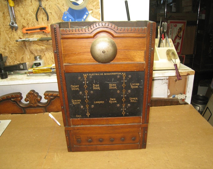 Antique Butler's Call Box - "annunciator" - Patrick, Carter & Wilkins ...