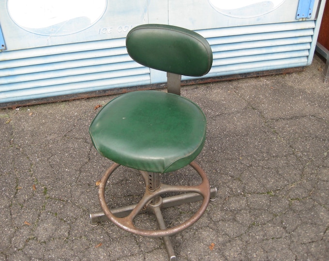 Vintage Mid Century Modern Industrial Work Chair - Cramer Air-flow ...