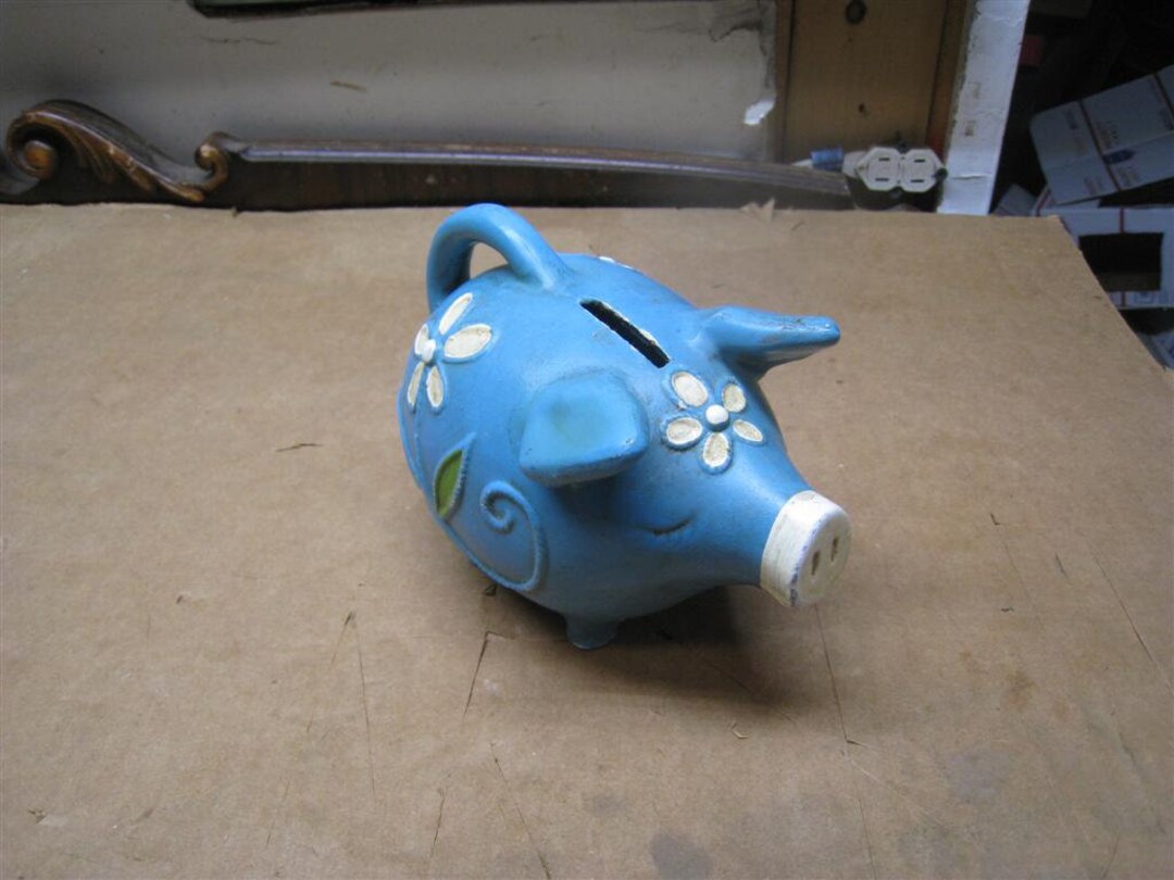 Vintage Composition Coin Slot Children's Piggy Bank / - Etsy