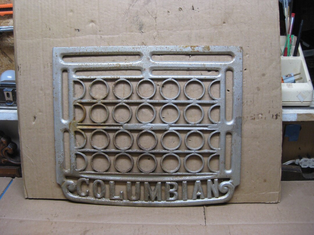 Vintage Columbian Stove Cast Iron Grate / Oven Rack - WG 71 / 816 Col N ...