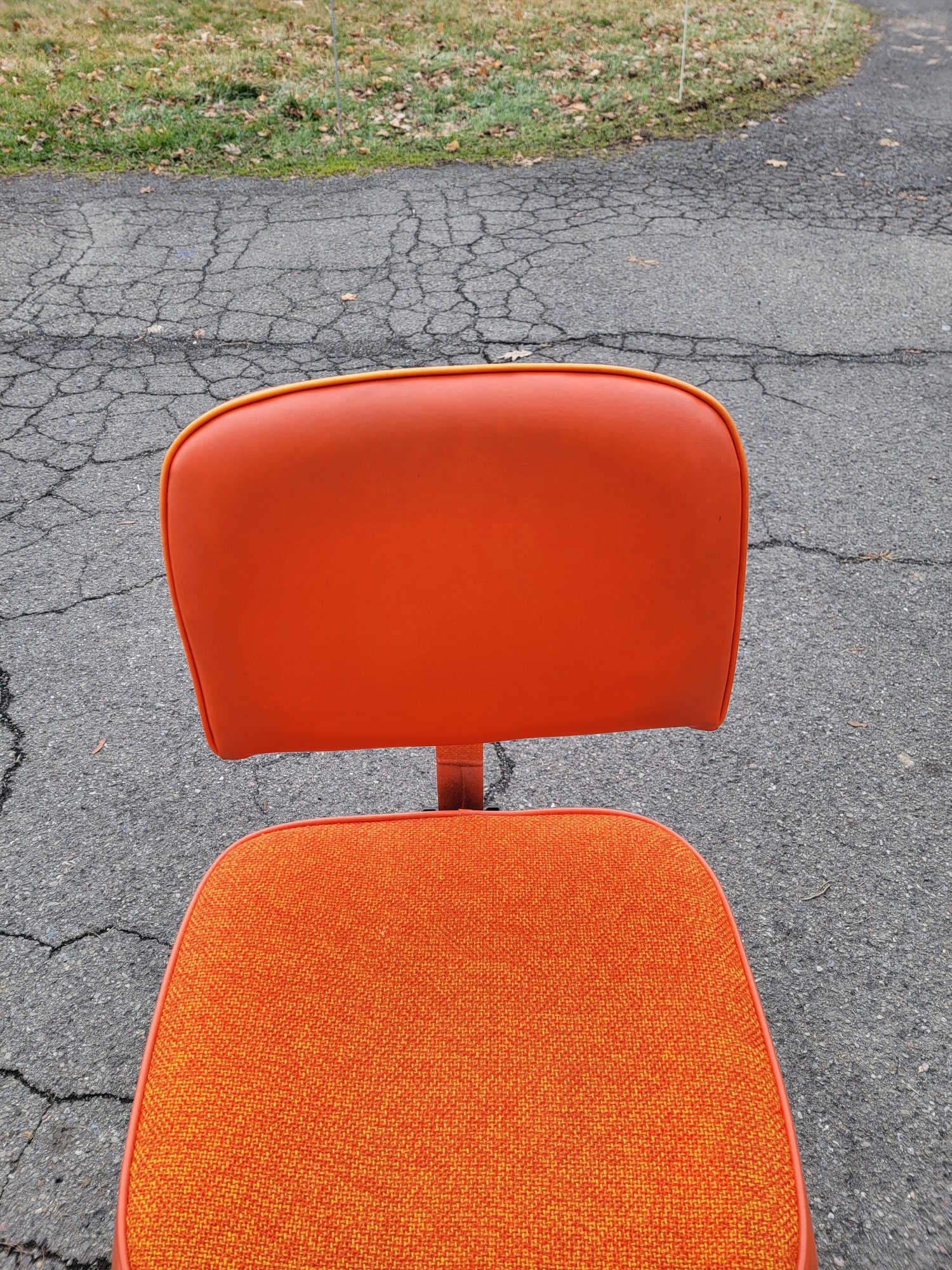Vintage MCM Canada Faultless Doerner orange - Etsy