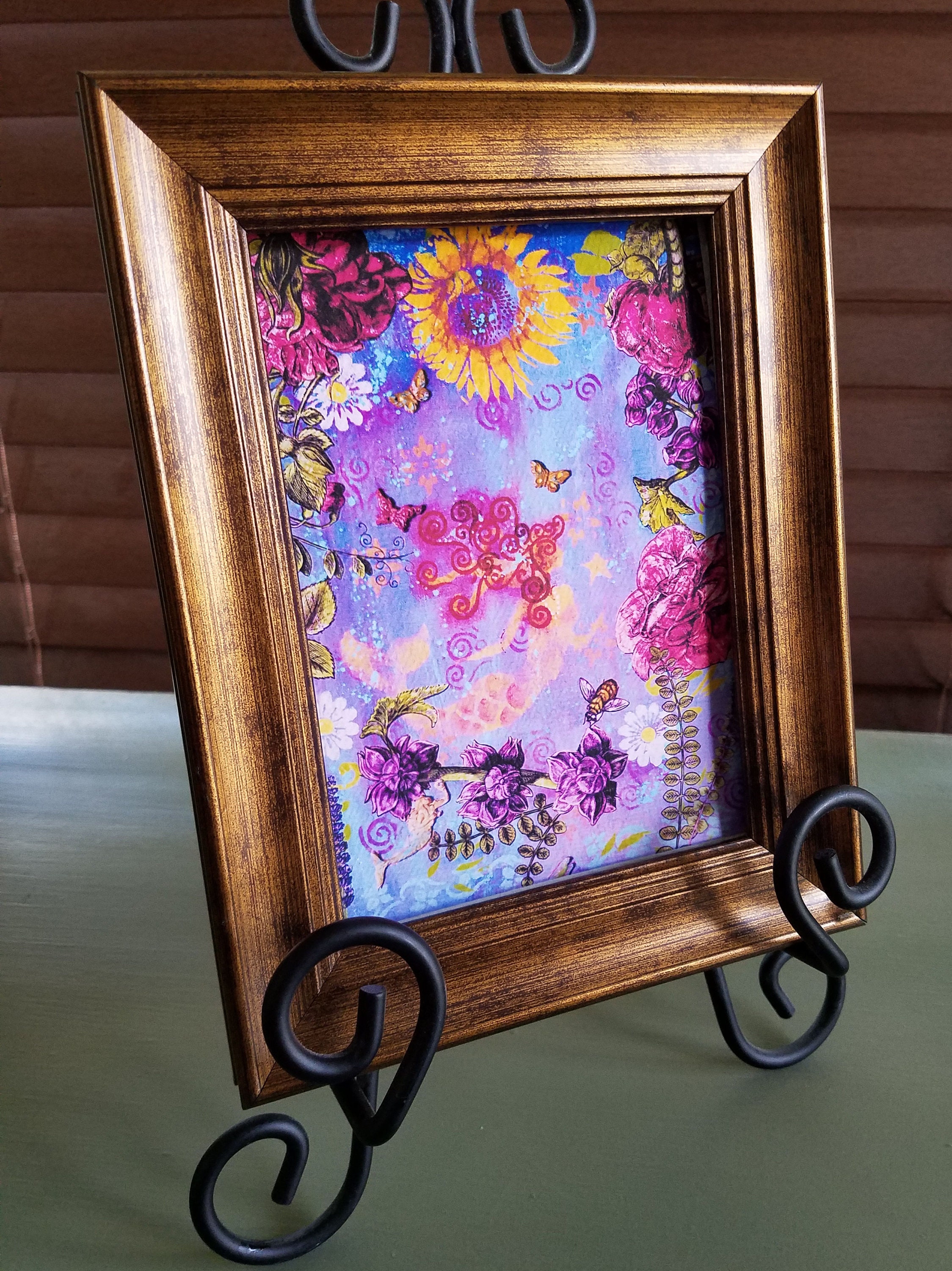 Art Print . 5 X 7 With Small White Border Printed on White - Etsy