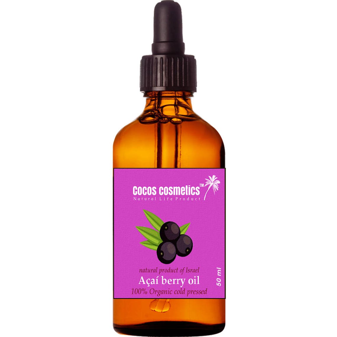 Vegan Acai Face Oil 50 Ml | Acai Berry Facial Oil |antioxidants Face ...