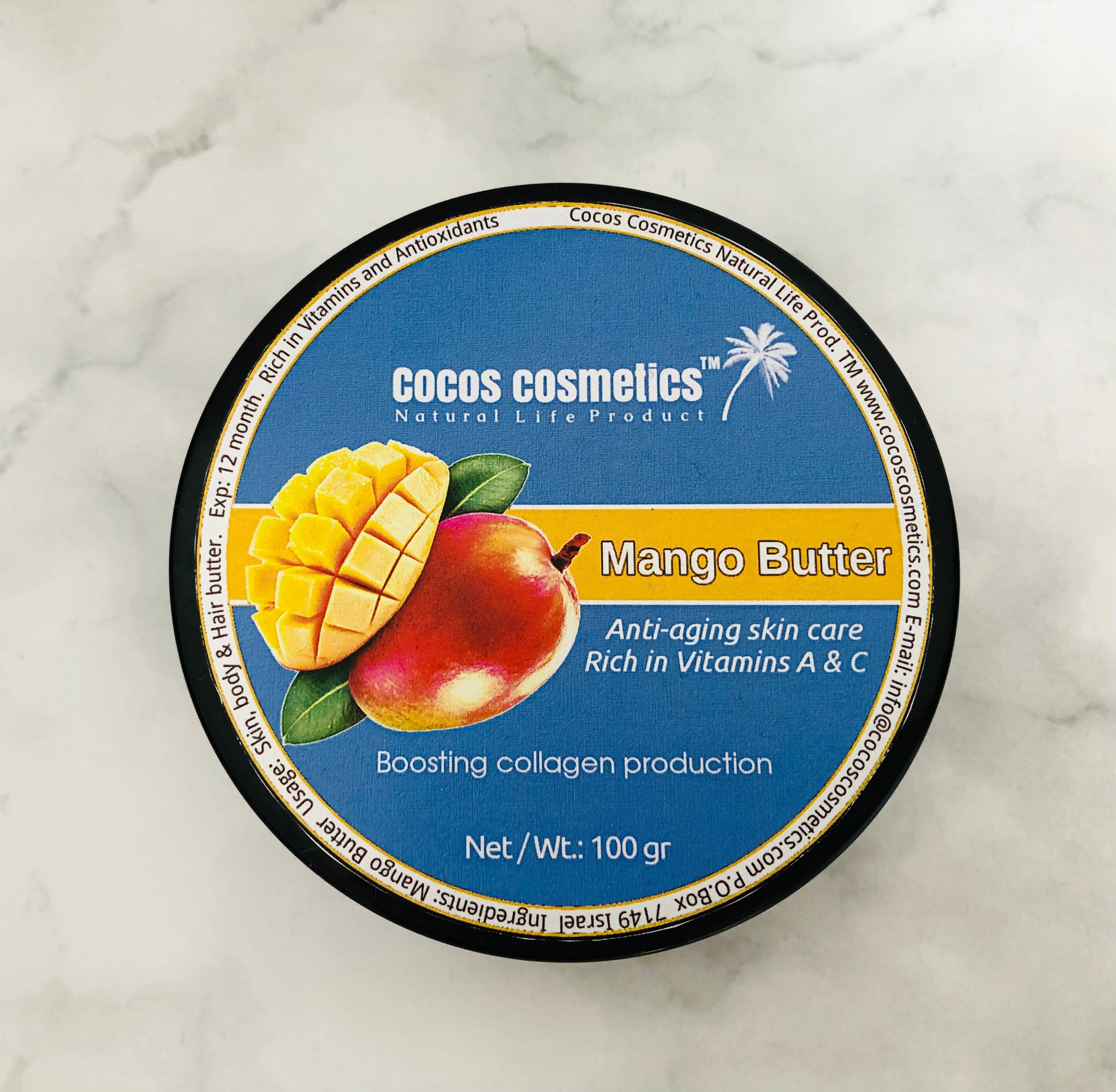 Mango Body Butter | Mango Butter for Hair | Organic Body Butter ...